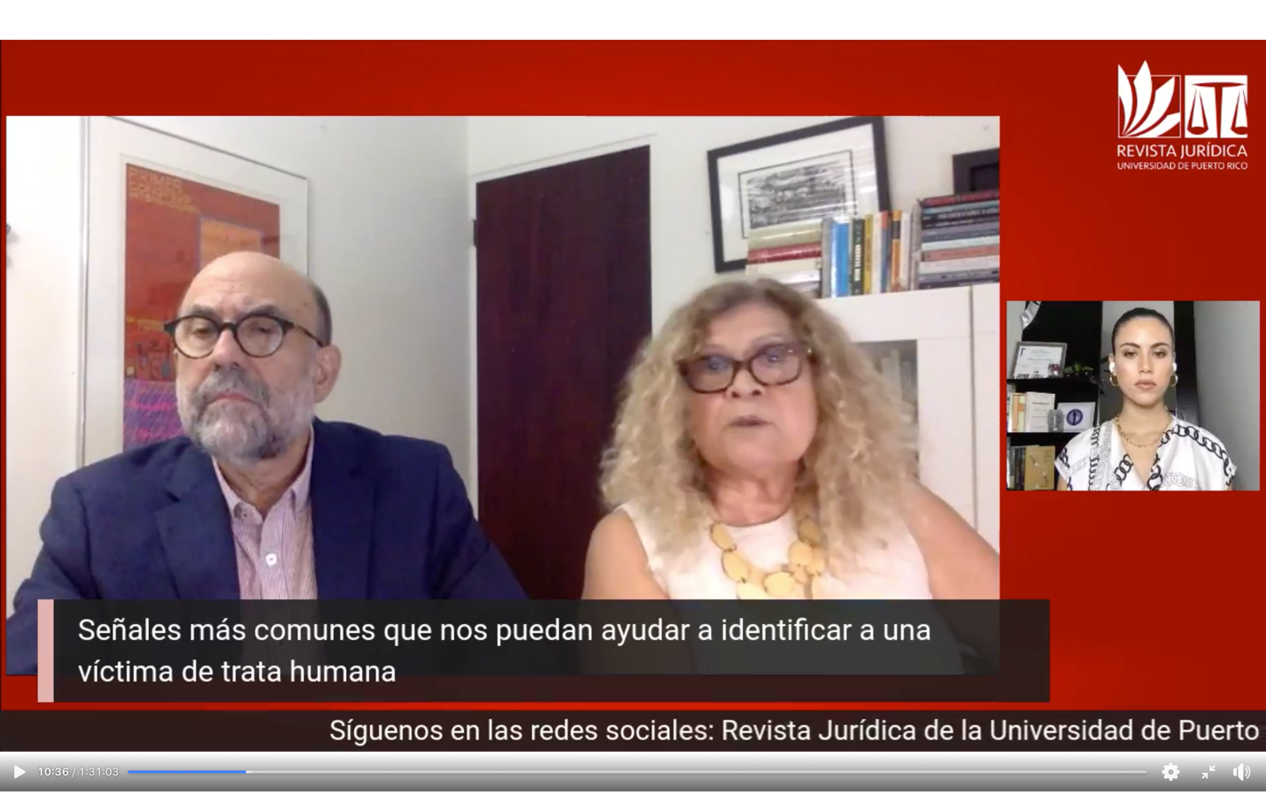Conversatorio virtual sobre Trata Humana en Puerto Rico